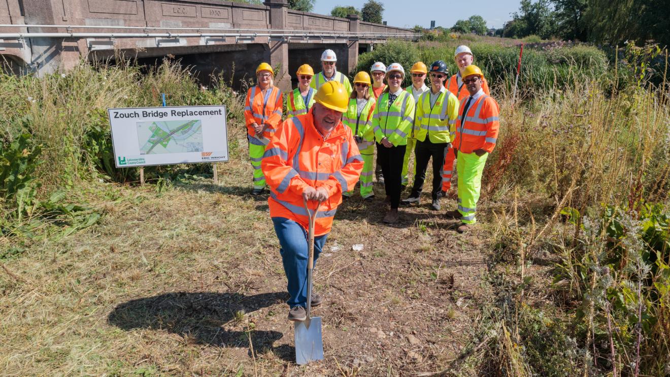 Bridge replacement project gets off the ground