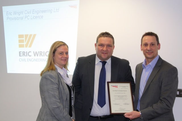 Eric Wright Civil Engineering awarded Principal Contractor Licence by ...